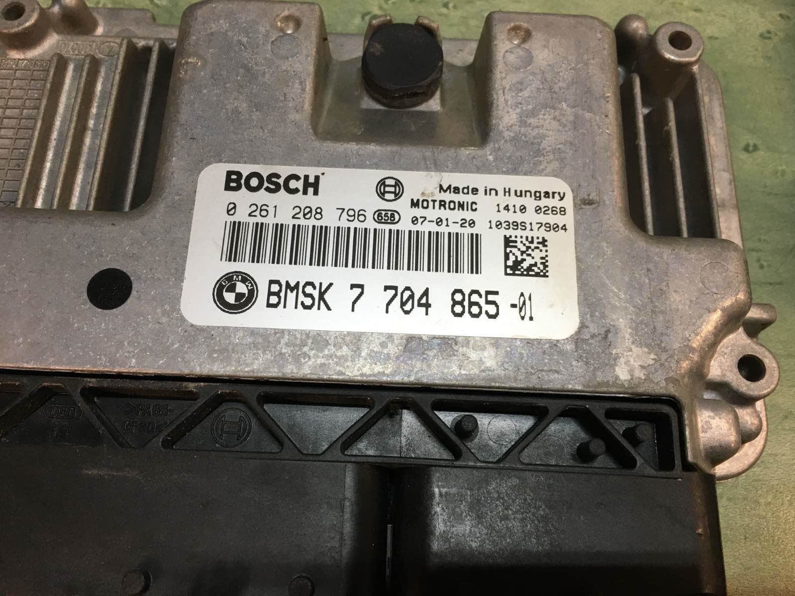 Počítače řídící Jednotka Sada Zámků Cdi F 800 S Bmsk 7 704 865