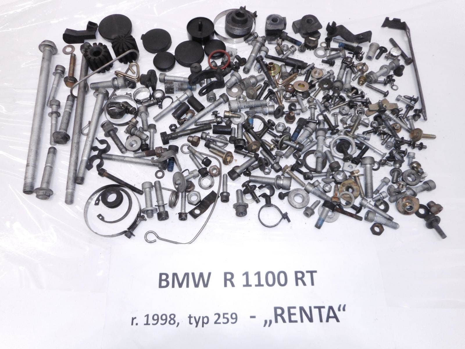 Motory > nekompletní motor > Spojovací materiál, šrouby - různé pro BMW ...